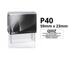 P40 Self Inking Stamp - Stamps Plus