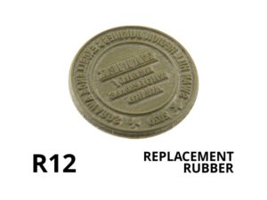 R12 Replacement Rubber - Stamps Plus