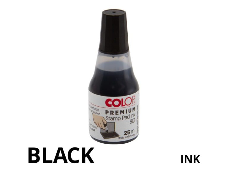 Black Stamp Pad Ink 801 - Stamps Plus
