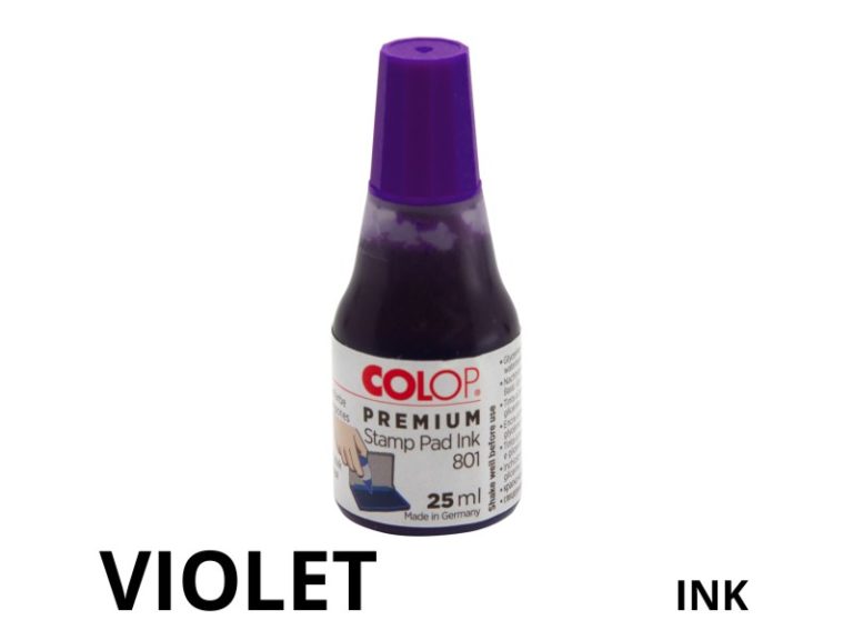 Violet Stamp Pad Ink 801 - Stamps Plus